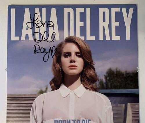 Born to Die (LP) signed by Lana Del Rey, 2012