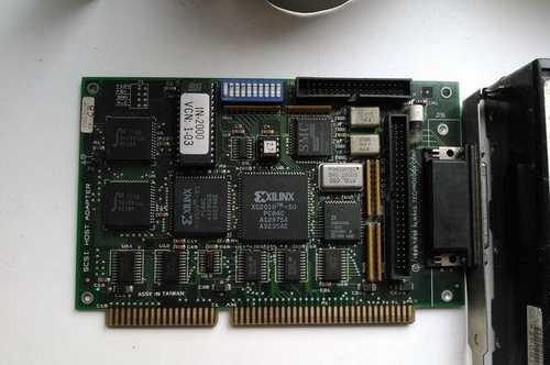 Isa scsi card + hdd 340 mb