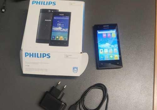 Смартфон Philips S309, 4", 1/4Гб, 5Мп, 1600мАч