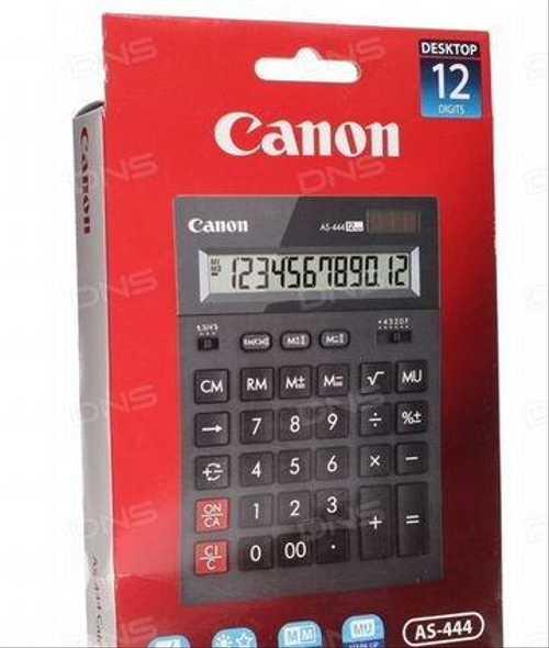 Профессиональный калькулятор Canon AS-444 новый