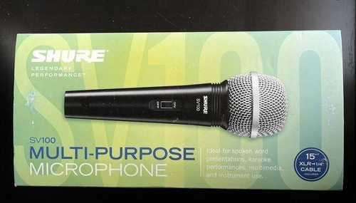 Микрофон shure SV100 Multi-Purpose microphone