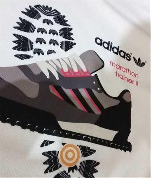 Футболка для настоящих фанатов Adidas marathon tr
