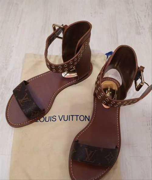 Сандалии louis vuitton, новые, р.39-40