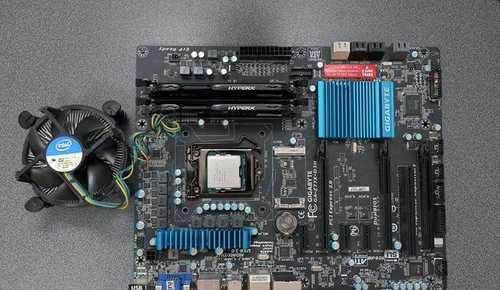 Gigabyte GA-Z77X-D3H (1155) + Intel core i5 3570k