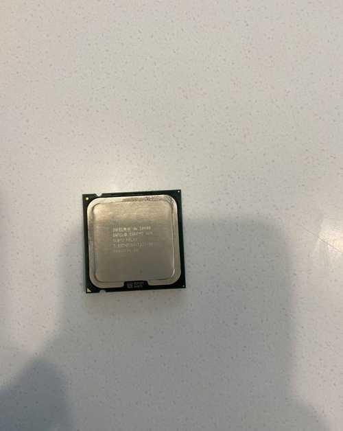 Процессор intel core 2 duo E 8400 бу