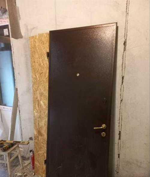 Дверь входная металическая бу