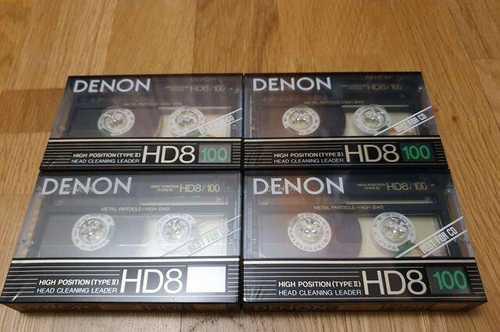Аудиокассета Denon HD8 в упаковке