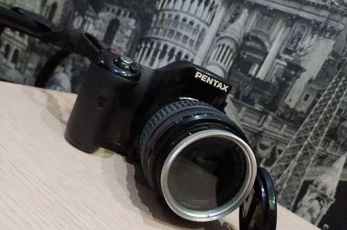 Зеркальная камера Pentax K100D Super (Фотоаппарат)