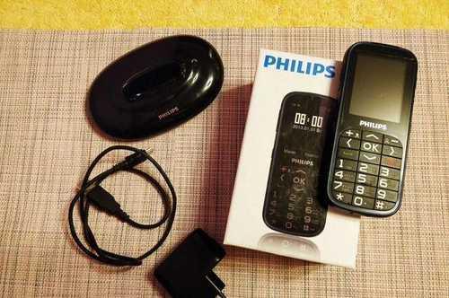Philips X2301 Xenium Black Dual Sim ростест