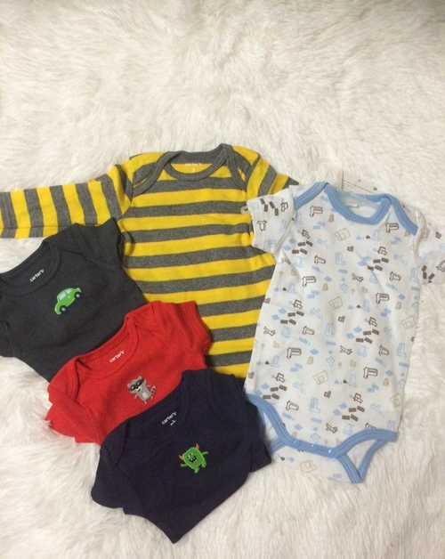 Новые фирменные боди carters (Картерс) оригинал дл