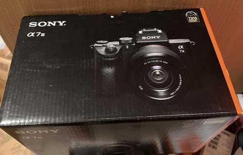 Sony Alpha7 III + 28-70mm F3.5-5.6 OSS (ilce-7M3K)