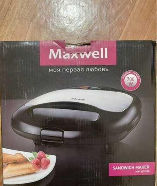 Сэндвичницы новая Maxwell