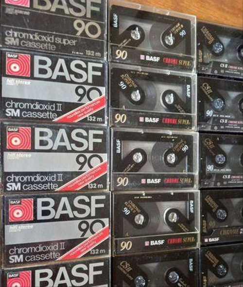 Кассеты хром Basf 90 в коллекцию, для записи