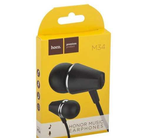 Наушники hoco M34 honor music universal earphones