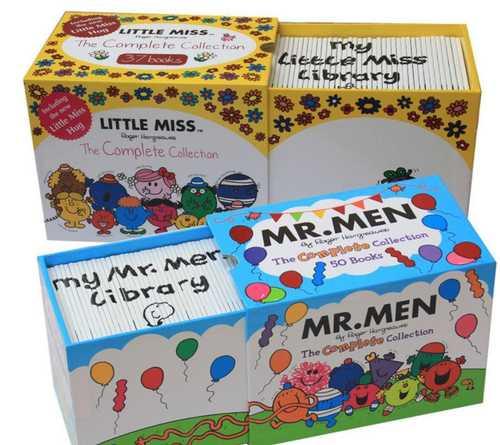 Наборы Mr. Men 50 книг и Little Miss 37 книг Новые