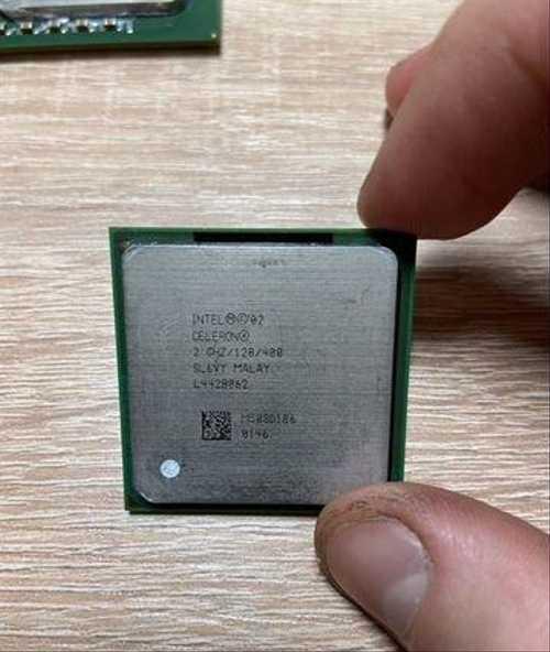 Процессор Intel 02 celeron