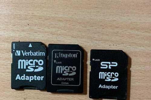MicroSD адаптер на sd