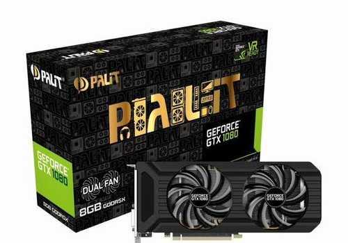 Видеокарта Palit GeForce GTX 1080 Dual OC (8 гб 25