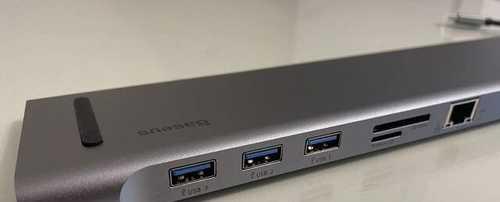 USB Hub Type-C Baseus 10 in 1 hdmi, VGA, RJ45, SD