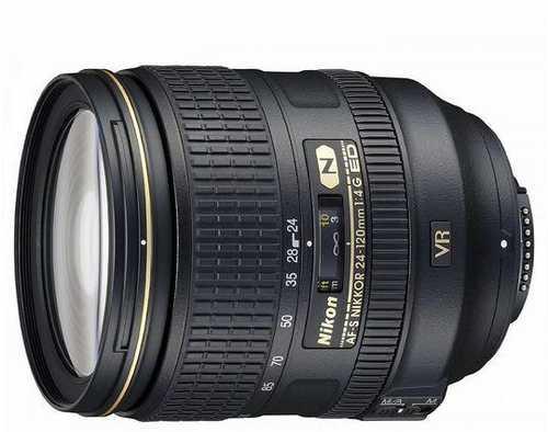 Объектив Nikon 24-120mm f/4G ED VR AF-S Nikkor