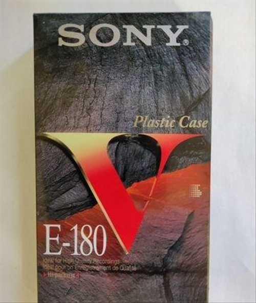 Видеокассета VHS sony E-180