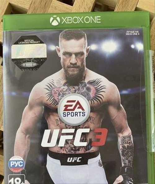Игра UFC3 на Xbox One
