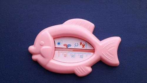 Термометр для воды Рыбка с индикацией температуры