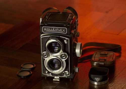 Rolleiflex 3.5D MX-EVS Carl Zeiss Tessar 75mm f3.5