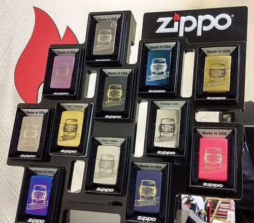 Зажигалки Zippo - клубные регулярки