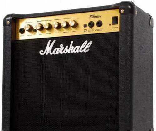 Гитарный комбоусилитель Marshall mg 15cd в идеалн