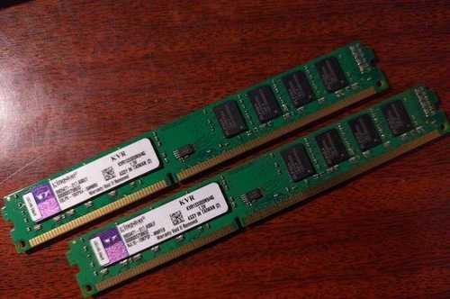 Оперативная память Kingston ddr3 2x4 gb