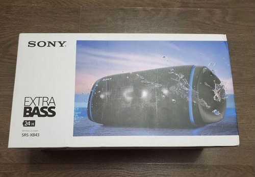 Беспроводная колонка Sony SRS-XB43 black