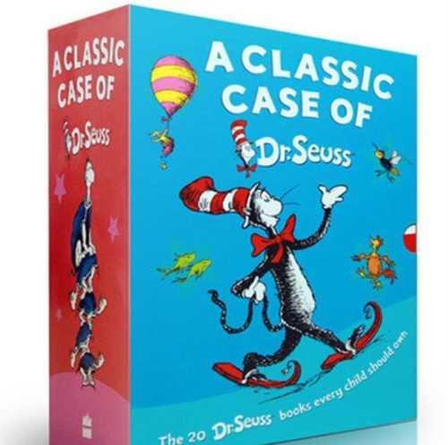 The Cat in the Hat Dr. Seuss 20 книг + 3CD Новый