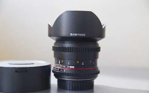 Samyang MF 14mm T3.1 AS ED IF UMC Canon