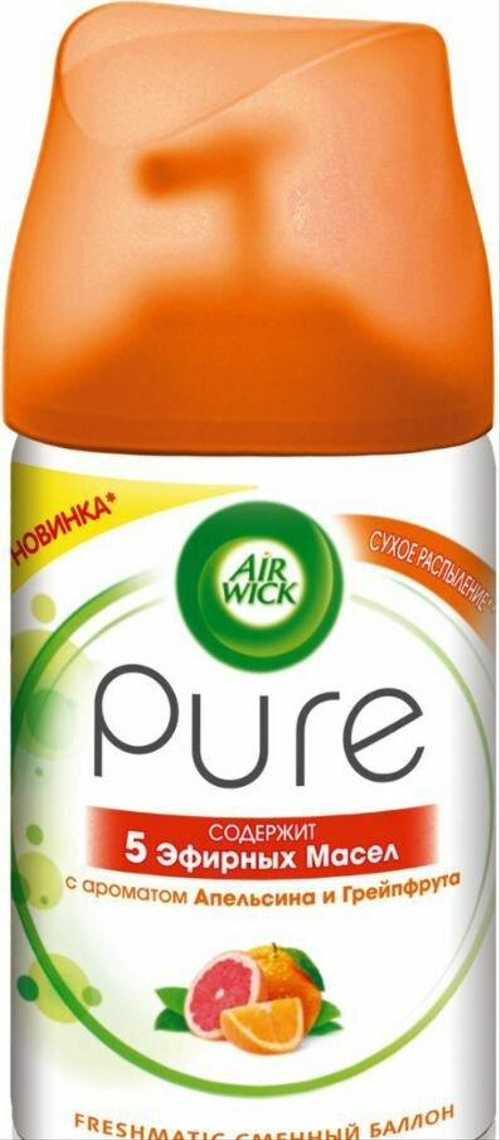 Освежитель Air Wick Pure "Апельсин Грейпфрут"