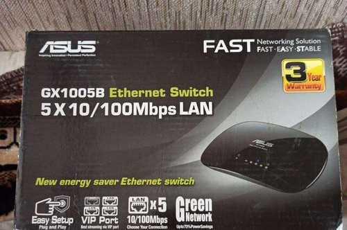 Роутер Asus Gx 1005B Ethernet Switch 5x10/100mbpsl
