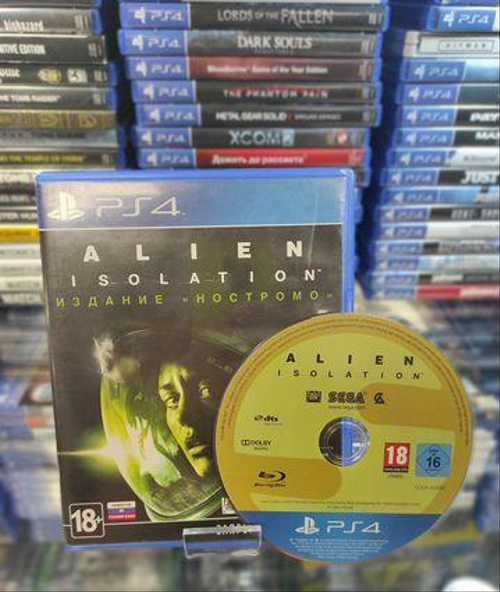 Диск Ps4 Aliens Isolation