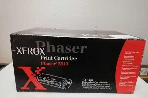 Оригинальный картридж Xerox Phaser 3310 106R00646