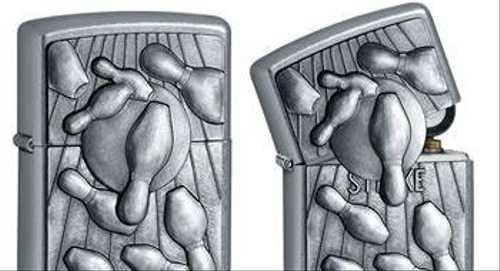 Зажигалка Zippo - Bowling (2005 г.)