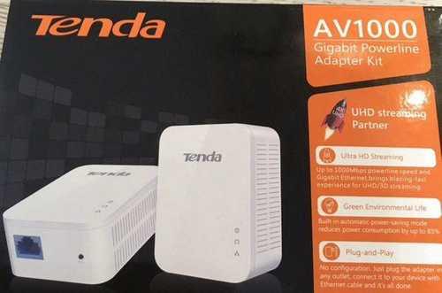 Av 1000. Адаптер Powerline Tenda ph3. Сетевое оборудование Tenda ph3.