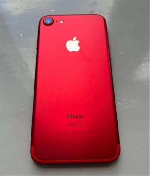 Телефон iPhone 7red 35gb
