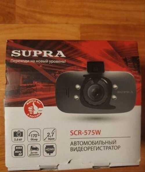 Видеорегистратор supra SCR-575W неисправен