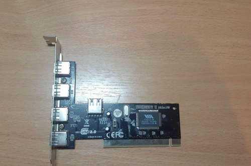 Контролер pci to usb