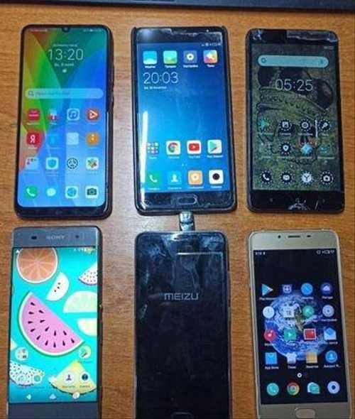 Смартфоны Honor, Xiaomi и т.д