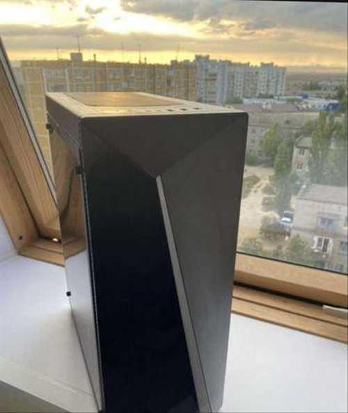 Корпус ATX aerocool Shard A-BK-v, Midi-Tower