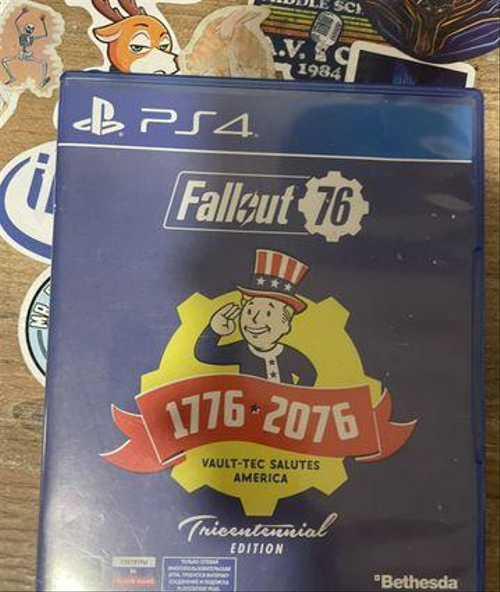 Fallout 76 tricentennial edition PS4 + titanfall