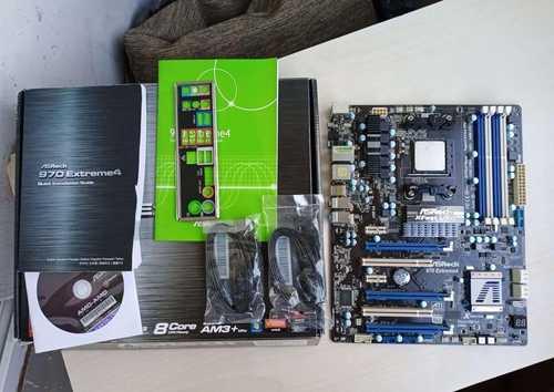 ASRock 970 extreme4, am3+, отл сост