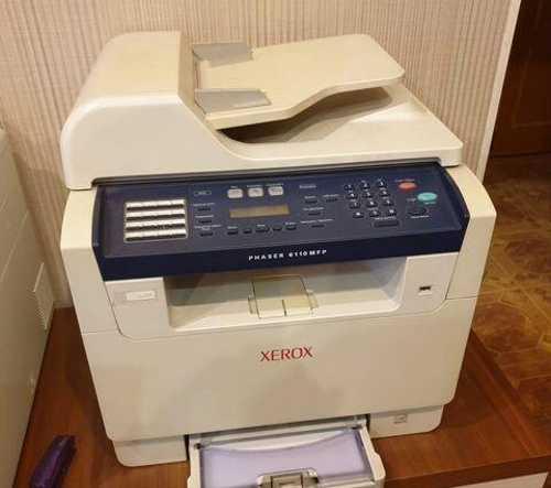 Мфу лазерный цветной Xerox Phaser 6110 MFP