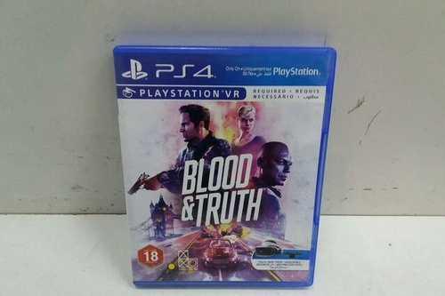 Игровые диски. Sony Playstation 4 Blood & Truth