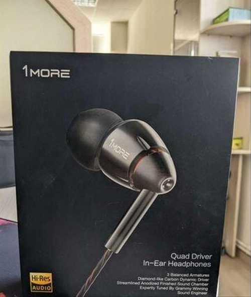 Наушники 1more Quad Driver In-Ear Headphones